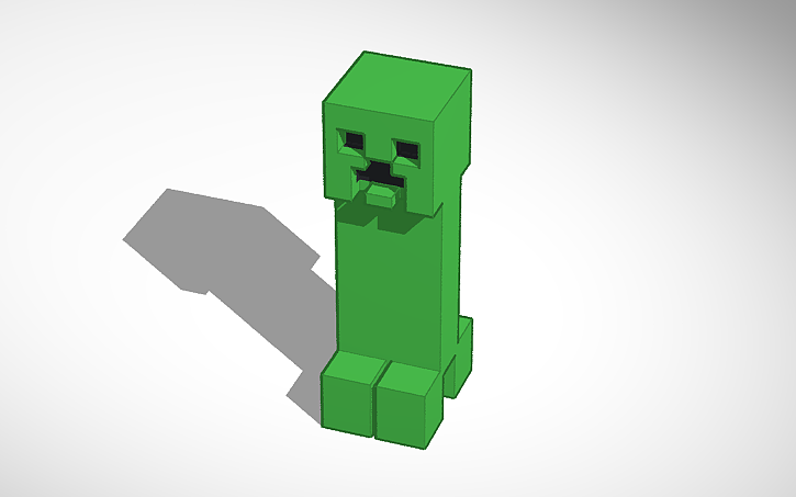 3D design YRG-001, Minecraft-Creeper | Tinkercad