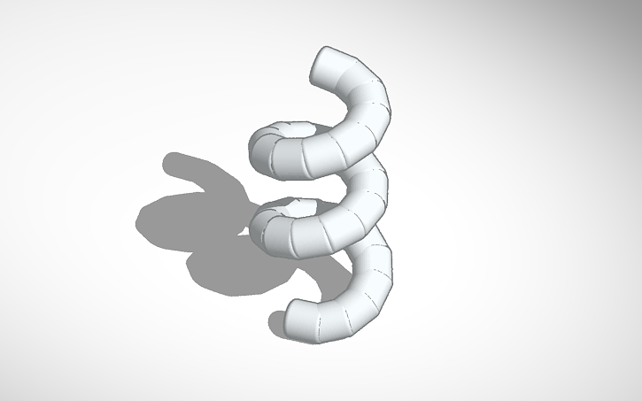 3D design spring - Tinkercad