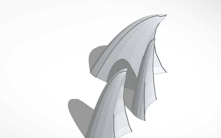 3D design Claw 1, 2, and 3 - Tinkercad