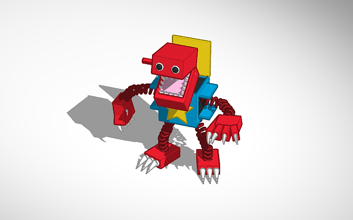 3D design boxy boo (박시부) - Tinkercad