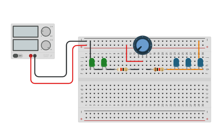Circuit Design Practica Potenciometro Tinkercad