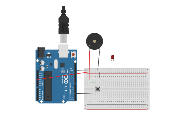 Circuit design fade led | Tinkercad