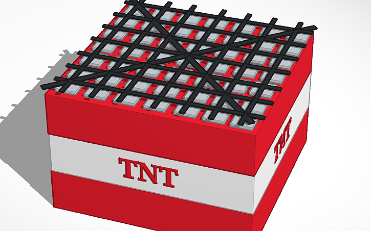 3D design TNT | Tinkercad