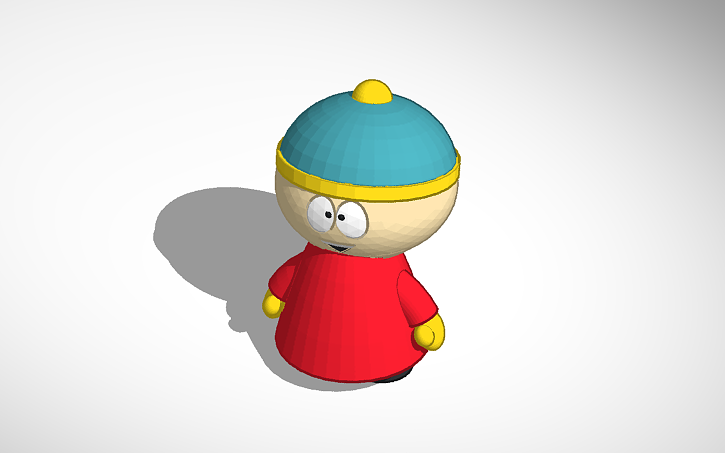 3D design eric cartman - Tinkercad