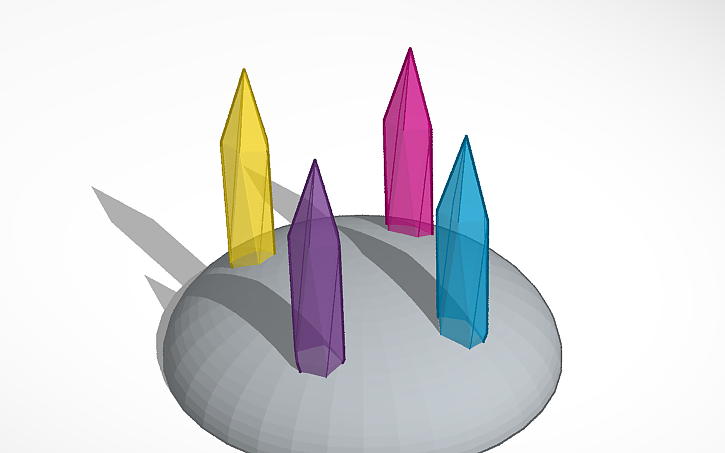 3D design Crystal - Tinkercad