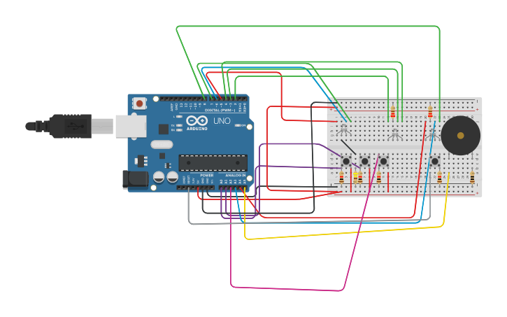 Circuit design projeto Cronometrador Medicinal | Tinkercad