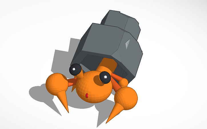 3D design Hermit Crab of Death and Destruction | Tinkercad