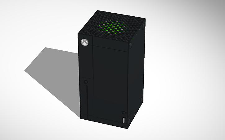 3d Design Xbox Series X 1 1 Tinkercad