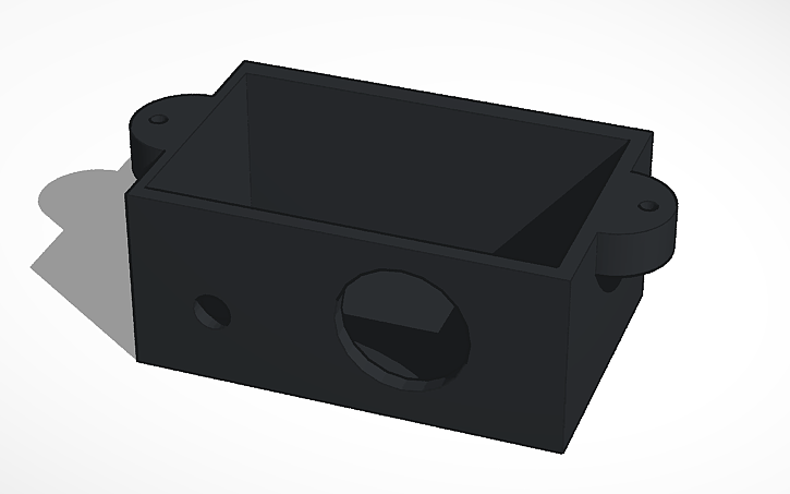 3D design Infrared Light & Sensor Housing | Tinkercad