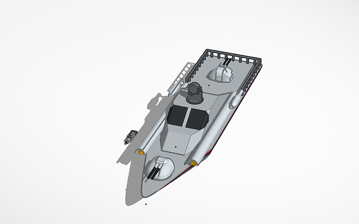 3D design Torpedo Boat MK-5 - Tinkercad