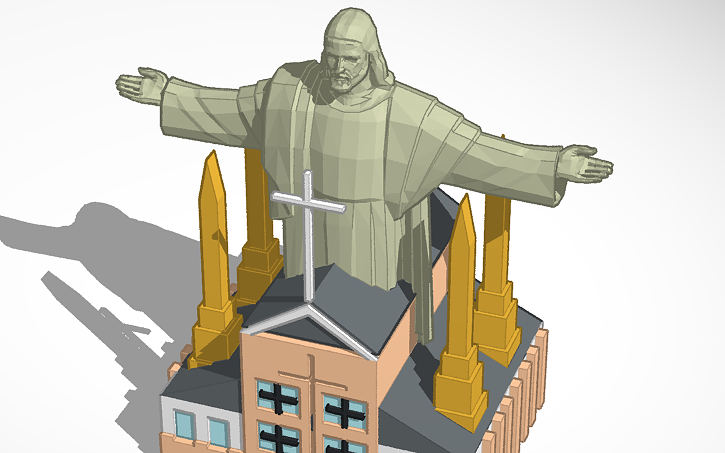 3D design church - Tinkercad