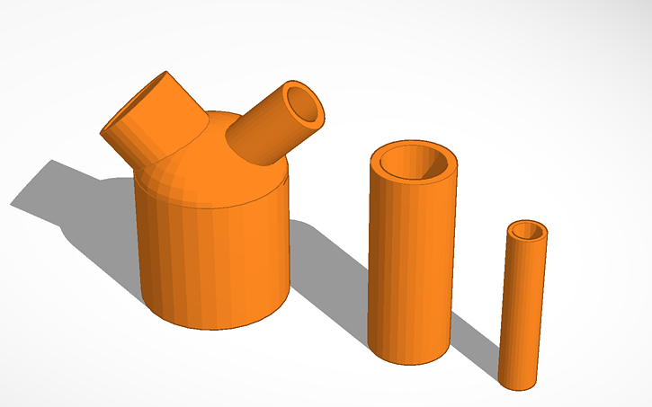 3D design Pipe fitting - Tinkercad