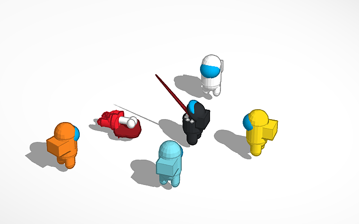 3D design among us 3D | Tinkercad