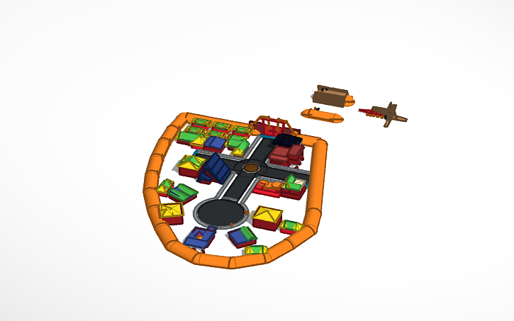 3D design Pith Map | Tinkercad