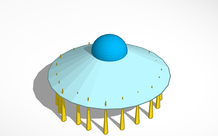 3D design un identified ufo | Tinkercad