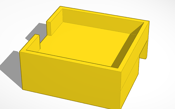 3D design Controller box - Tinkercad