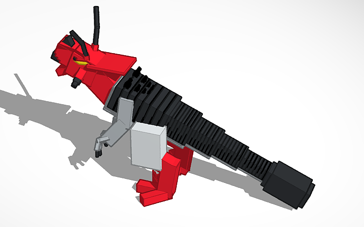 3D design ultimasaurus - Tinkercad