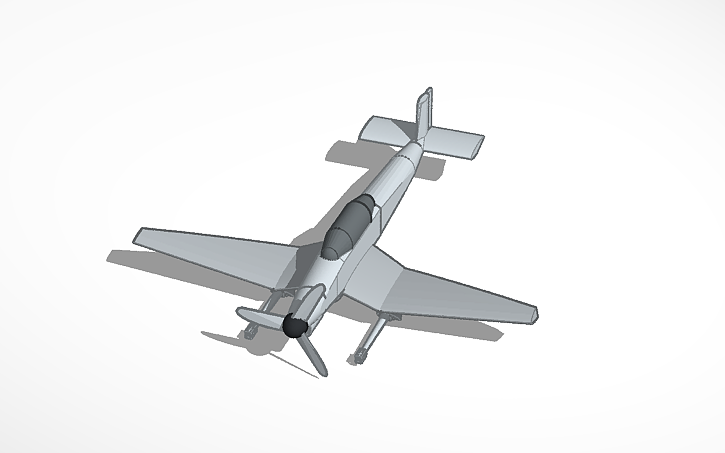 3D design Stuka junkers 87 - Tinkercad
