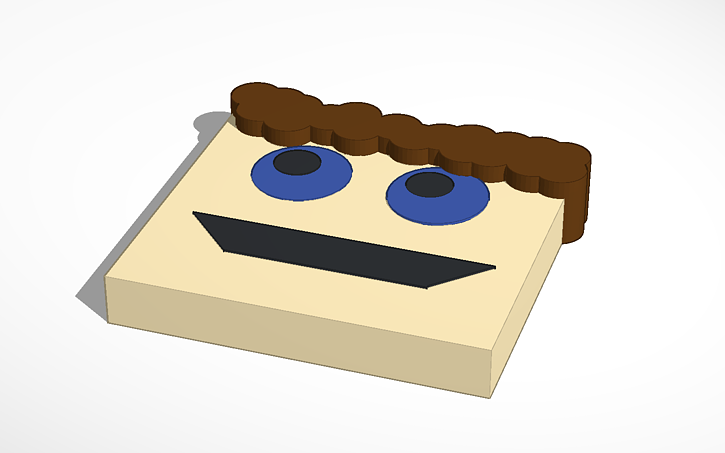 3D design Happy Face | Tinkercad