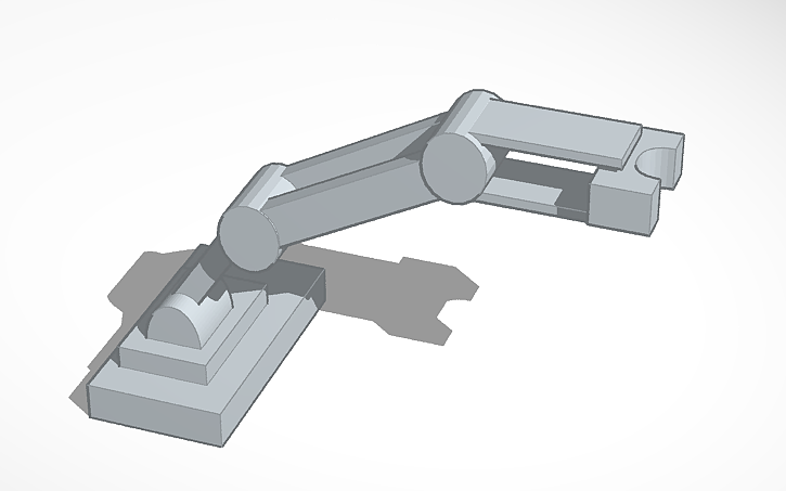 3D design Robotic Arm - Tinkercad