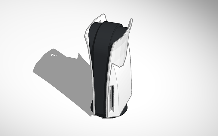 3D design PS5 - Tinkercad