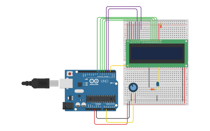 Circuit design Prova embarcados | Tinkercad Circuit design Prova embarcados | Tinkercad