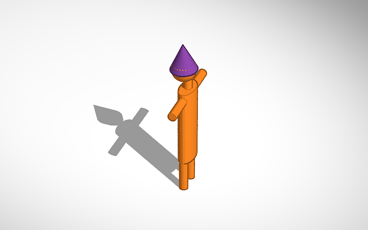 3D design clown | Tinkercad