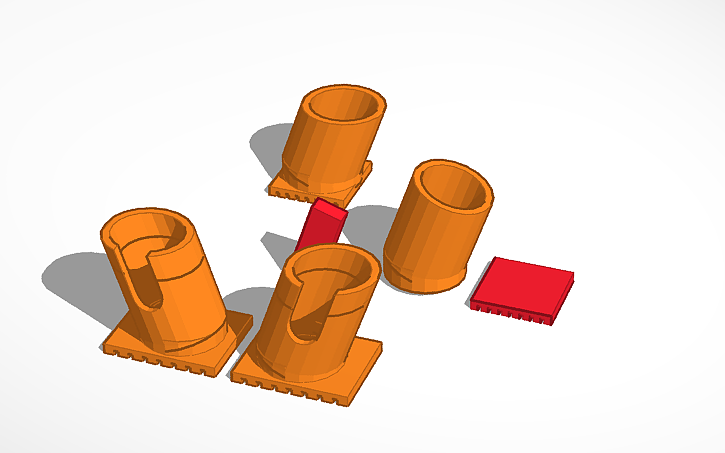 3D design Cosco Stool Shoe 4 - Tinkercad