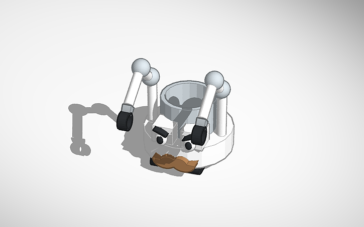 3d Design Garbage Collection Robot Tinkercad