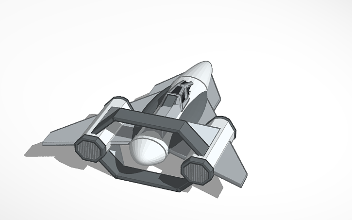 3D design Generic Spaceship 31 - Tinkercad
