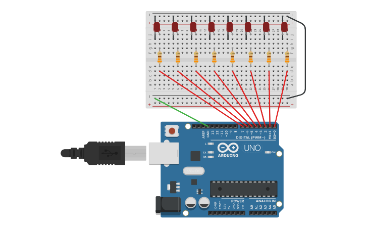 Circuit design Bitwise operations | Tinkercad