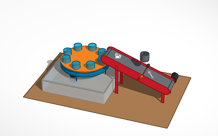 3D design Lego Sorting Machine - Tinkercad