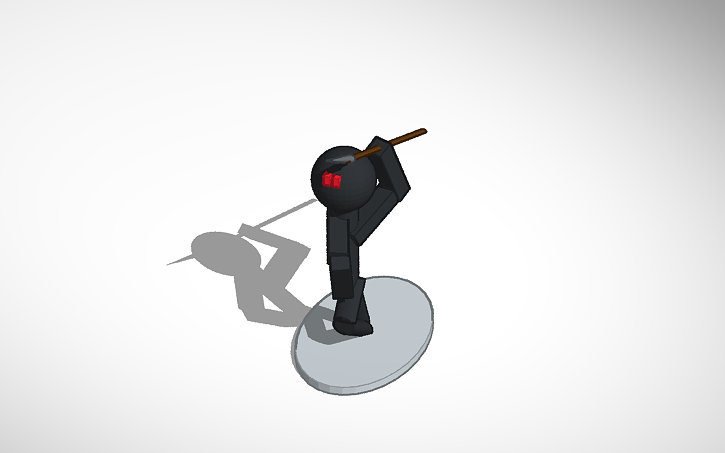 3D design Incredible Stick-man | Tinkercad
