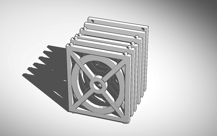 3D design Locker Organizer - Tinkercad