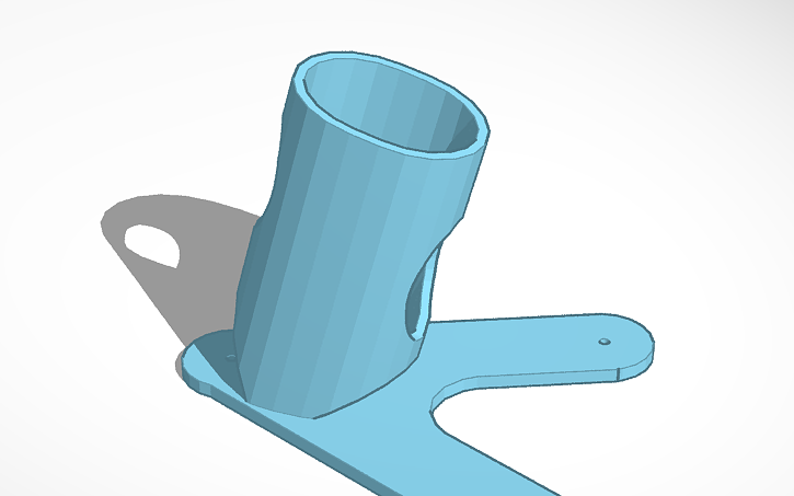 3D design 3D pen holder - Tinkercad