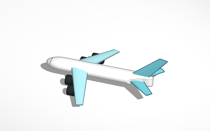 3D design Airplane - Tinkercad