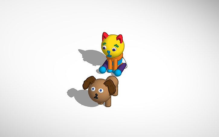 3D design pets - Tinkercad