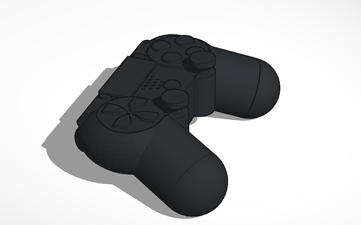 3D design Playstation 4 Controller - Tinkercad