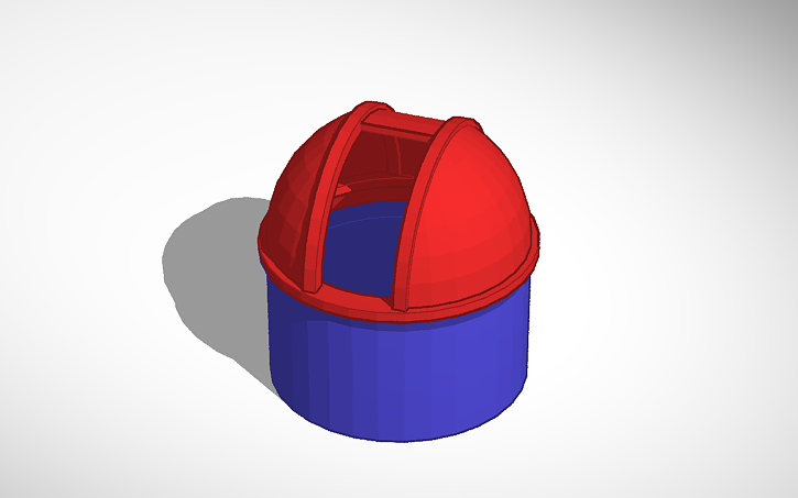 3D design Observatory - Tinkercad