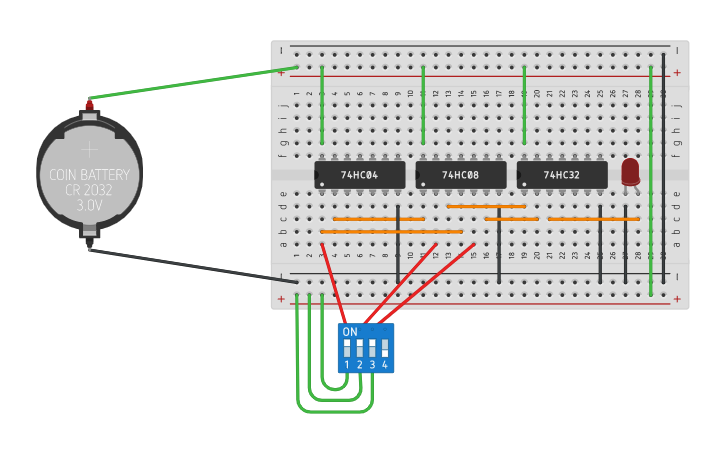 Circuit design multiplexer | Tinkercad