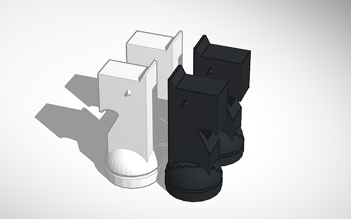 3D design Schach-Springer - Tinkercad