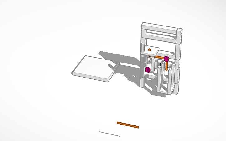 3D design Control Water Level - Tinkercad