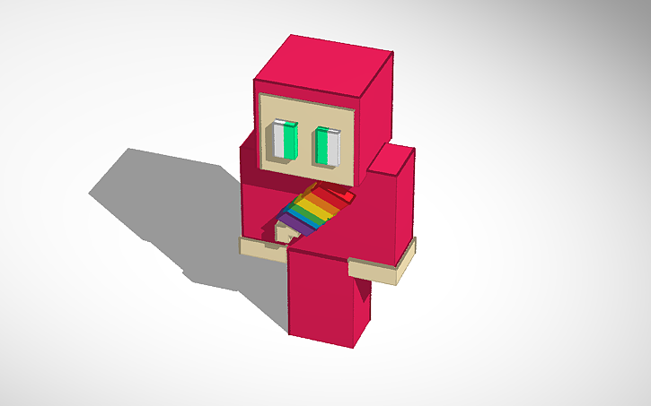 3D design My Minecraft Skin | Tinkercad