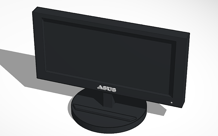 3D design Monitor - Tinkercad
