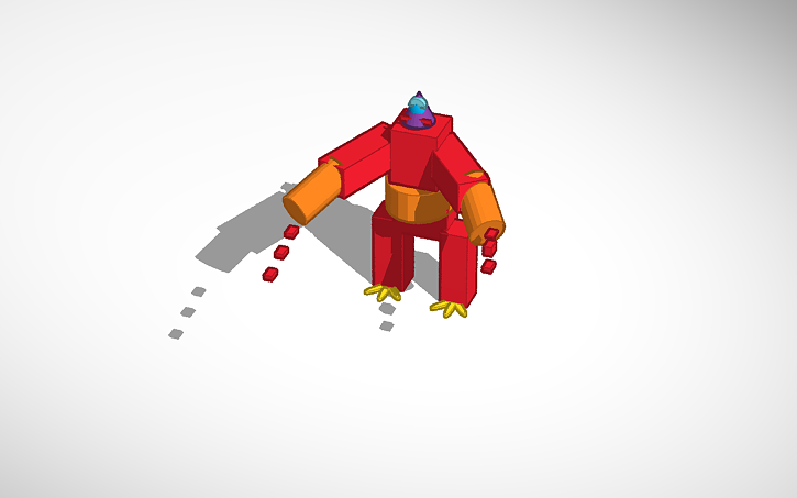 3D design EVIL ROBOT | Tinkercad