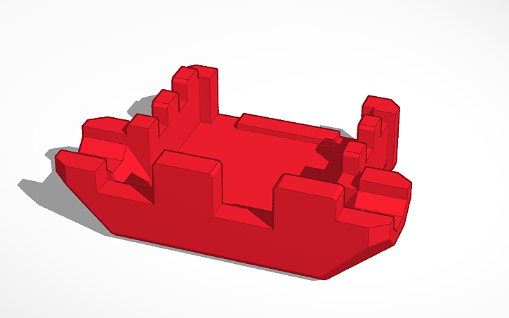 3D design Inline Rocker Switch Housing | Tinkercad