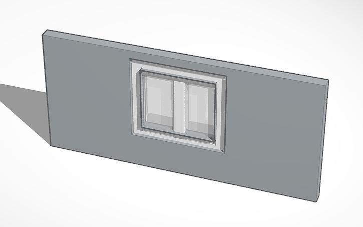 3D design Window - Tinkercad