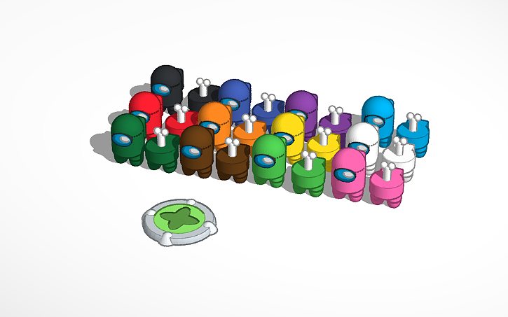 3D design among us - Tinkercad