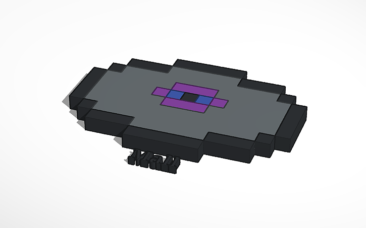 3D design Music Disc (Mall) | Tinkercad