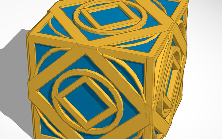 3D design Holocron | Tinkercad
